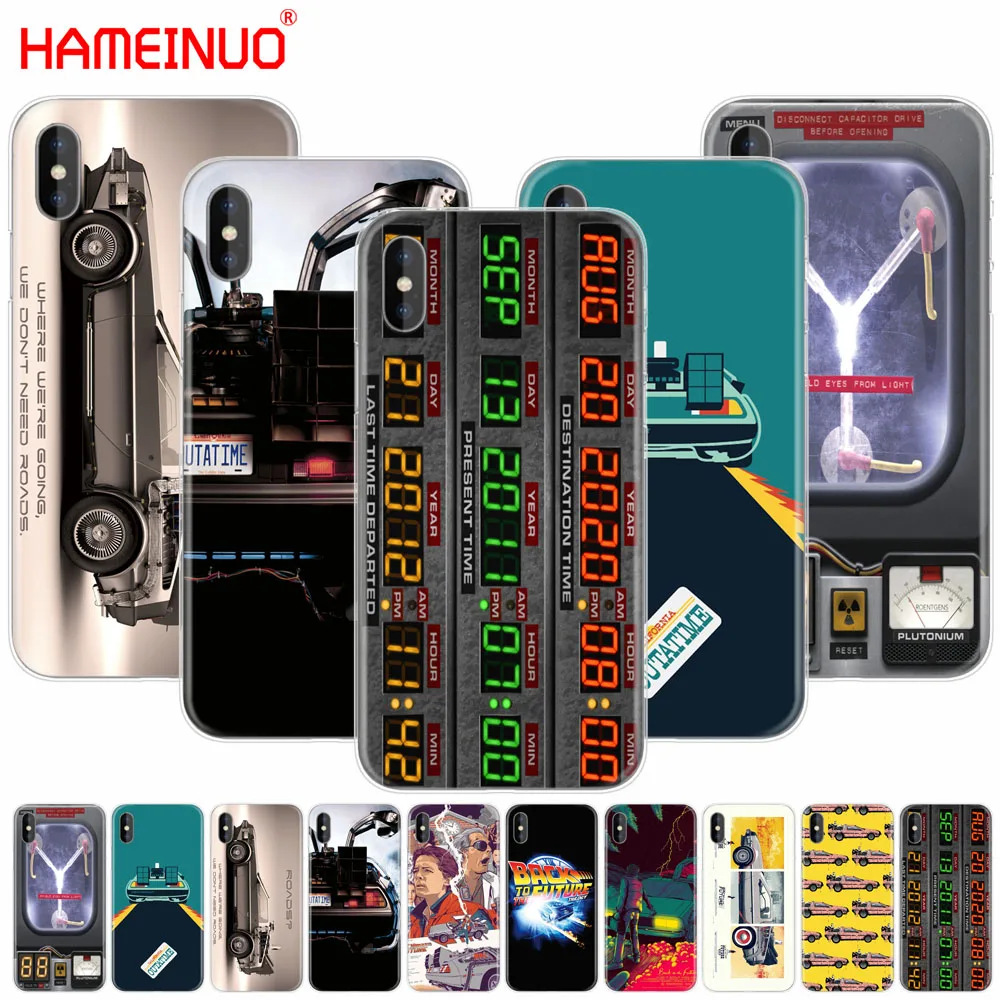 Back to the Future DeLorean Time Machine cell phone Cover case for ...
