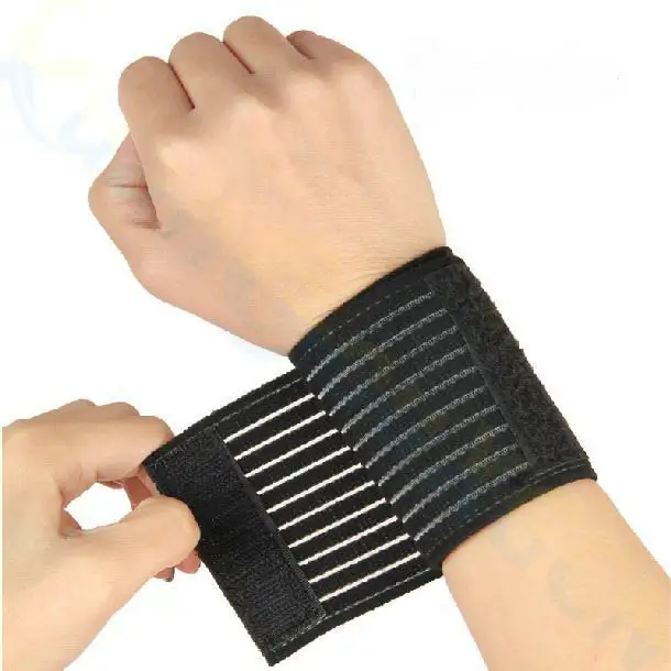 Basketball badminton sports bandage hand wrist Gym fitness adjustable ...