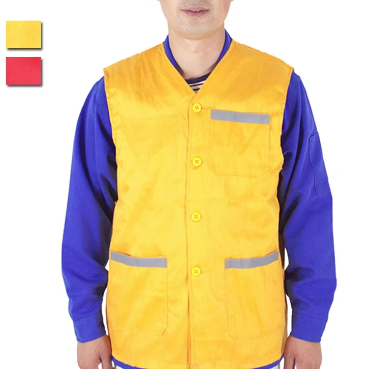 Hot-Sales-Overalls-Sanitation-Waistcoat-Unisex-Reflective-Vest-Work ...