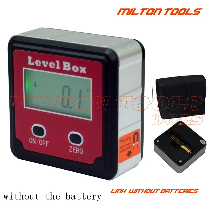 Digital Level Box Protractor | Tilt Direction Indicator | Bevel Gage ...