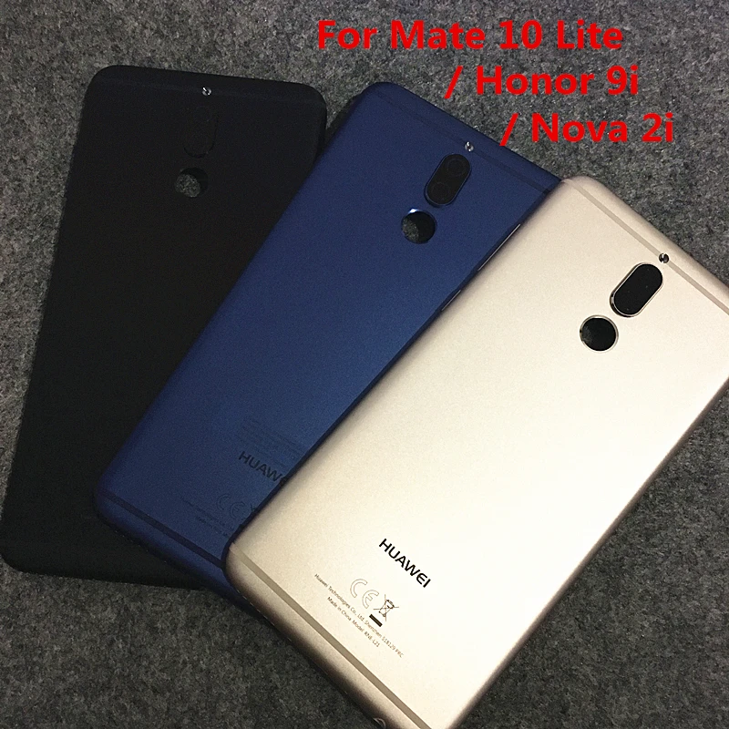 Чехол для задней батареи, металлический корпус для huawei mate 10 lite ...