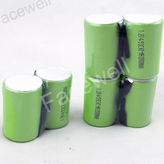 3 Pack) 1.2v 1200mah Ni-cd Battery Replacment For Exit Sign Emergency ...