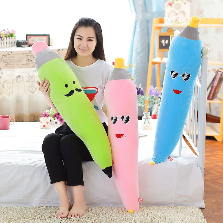 New Arrive 1Pc 120Cm Creative Cartoon Pencil Pillow doll children Big ...