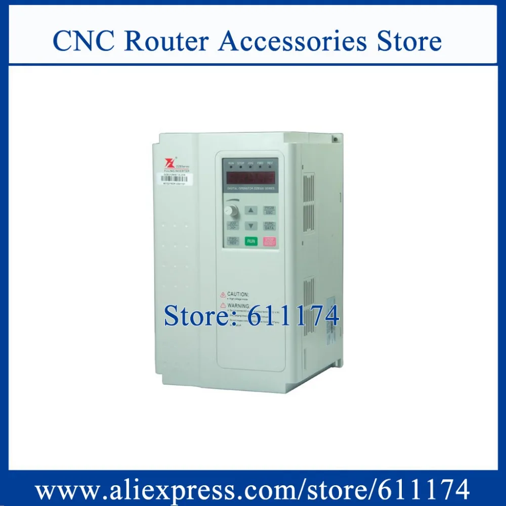 오리지널 풀링 주파수 인버터 5.5KW AC380V VFD 인버터 0 1000HZ 모델 DZB312B005.5L4DK 스핀들 ...