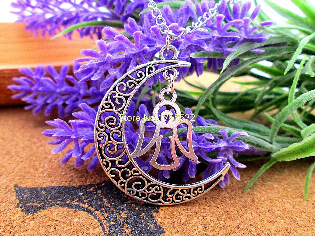 12pcs/lot Women Fashion Harajuku necklace, Crescent Moon necklace with ...