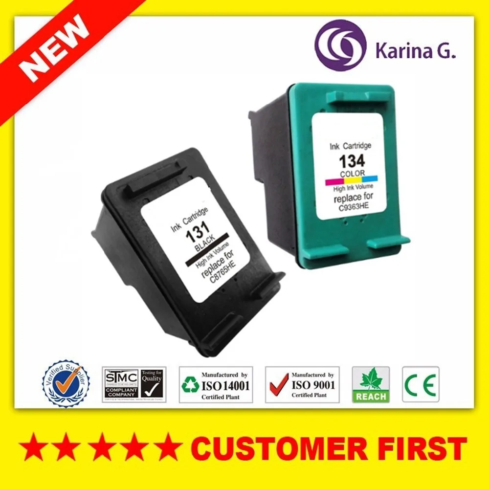 1Set Remanufacture for HP131 134 hp 131 hp131 Ink Cartridge for ...