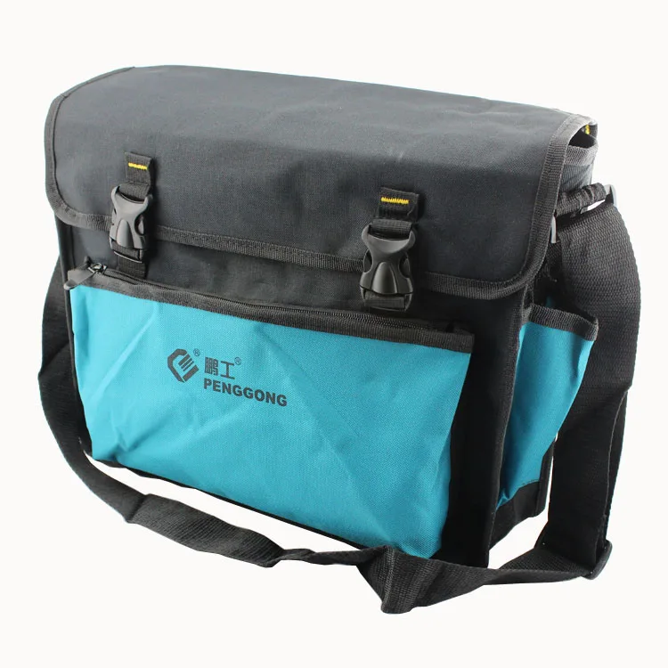 Water resistant canvas tool bag tool bag large tote bags electrician ...