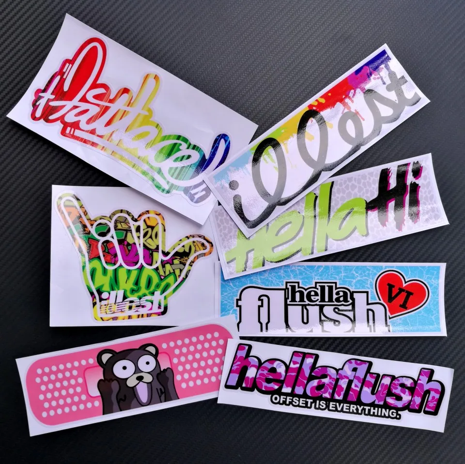 Hellaflush Stickers Pack