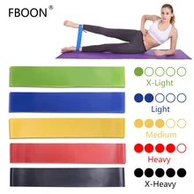 Elastic Resistance Bands Workout Rubber Loop For Fitness Gym Strength ...