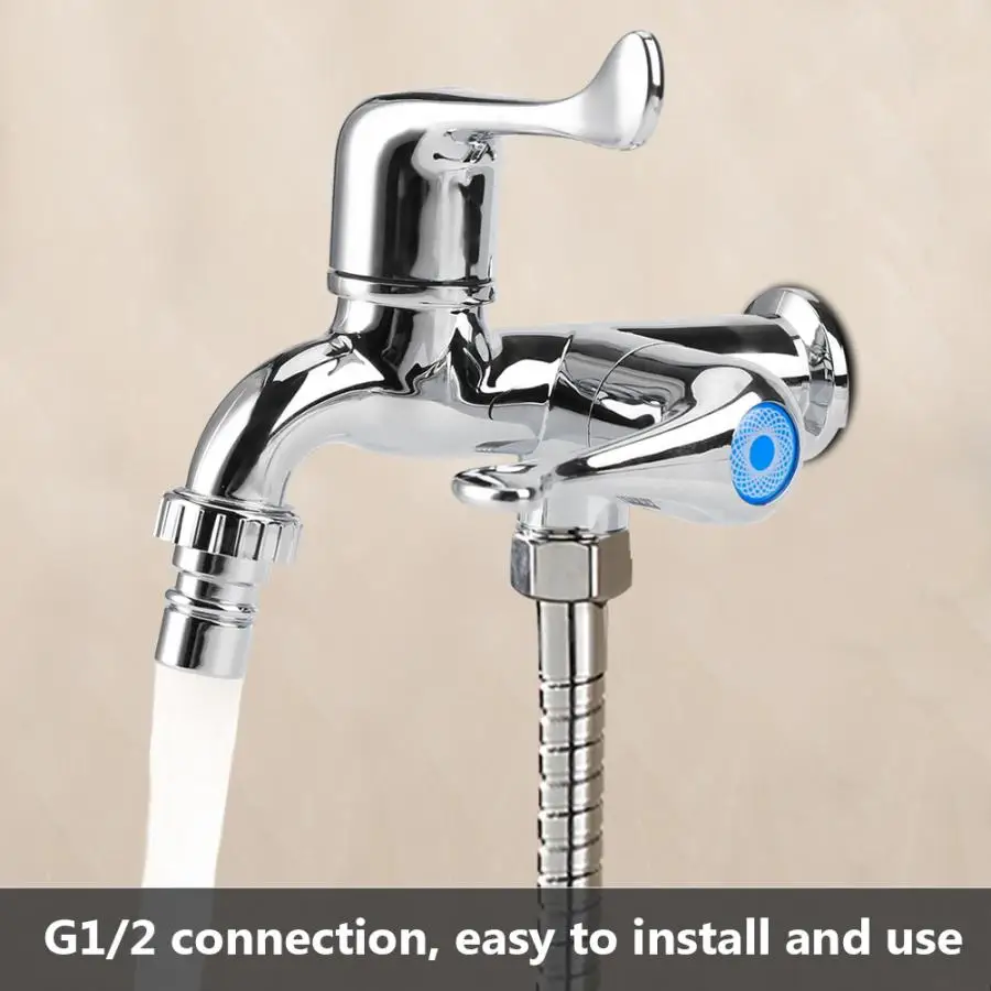 G1/2 ABS Plastic Washing Machine Faucet Sink Basin Water Tap with ...