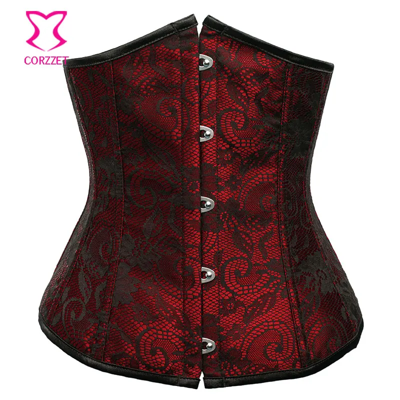 Women Hot Sexy Corselet Underbust Bustier Corset Lingerie Waist Cincher