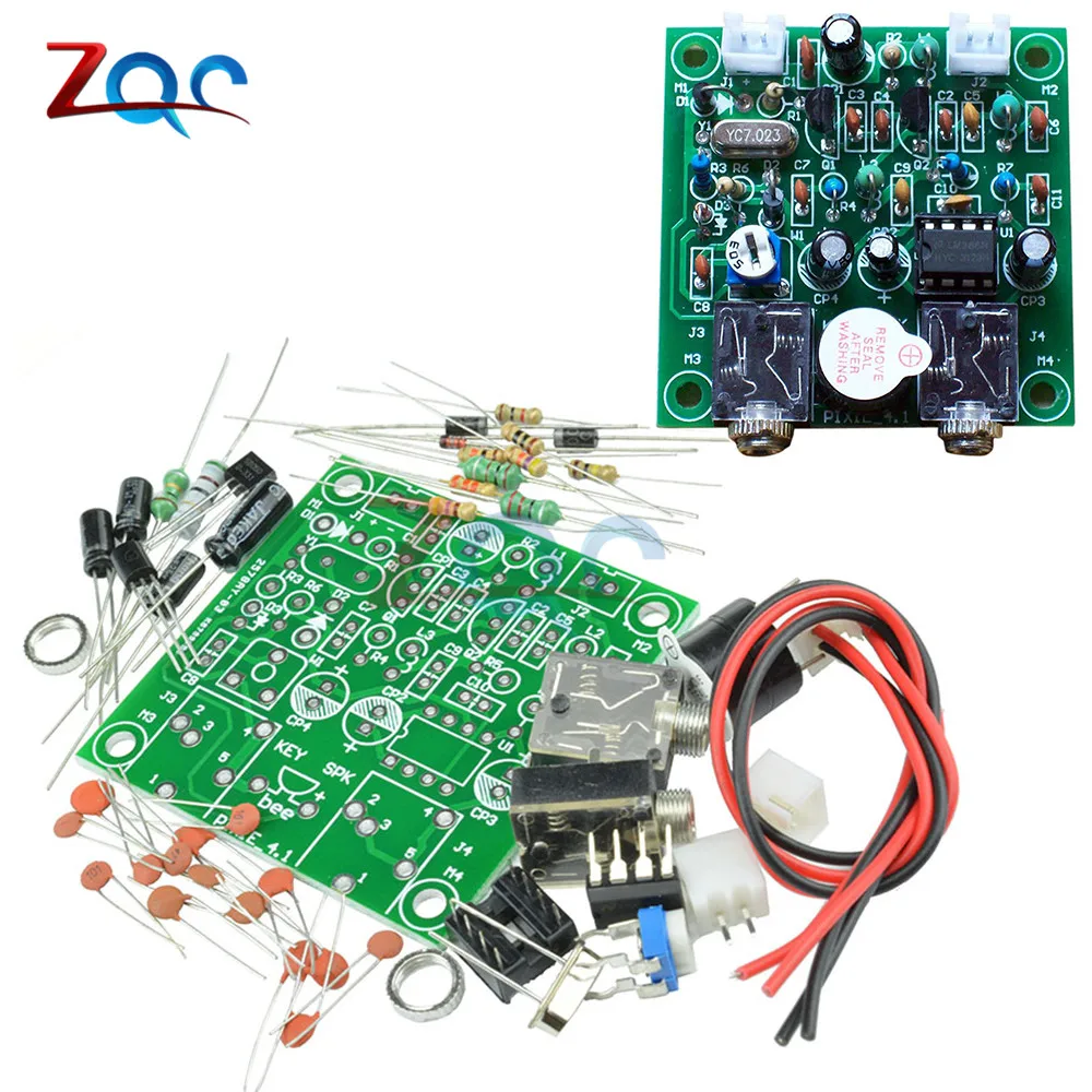 12V Power HAM RADIO 40M CW Shortwave QRP Pixie Transmitter Receiver ...