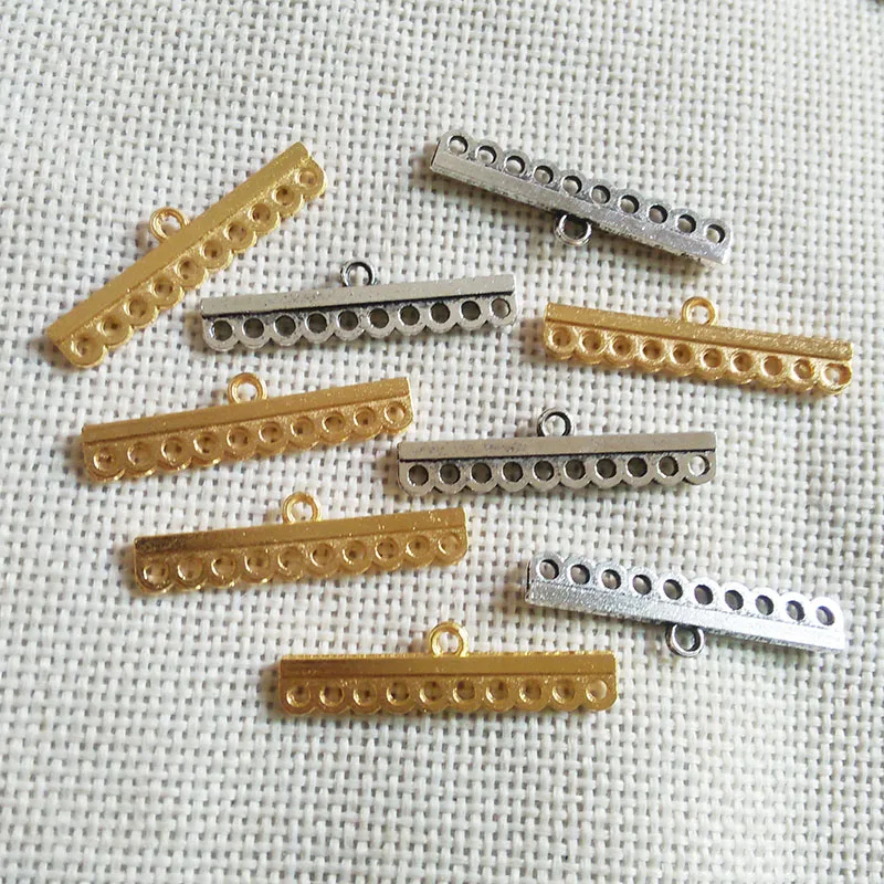 pendants bails connector 10 rows strands toggle claspsfit for tassels ...