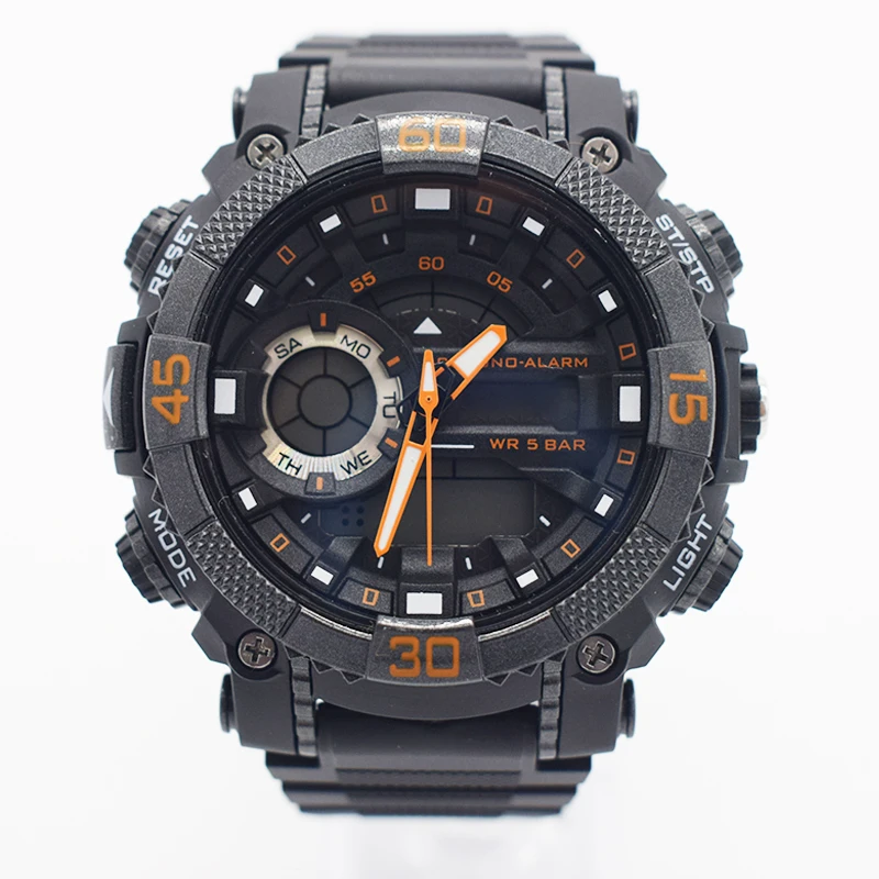 orange waterproof watches for men original man watchs esportivo mens ...