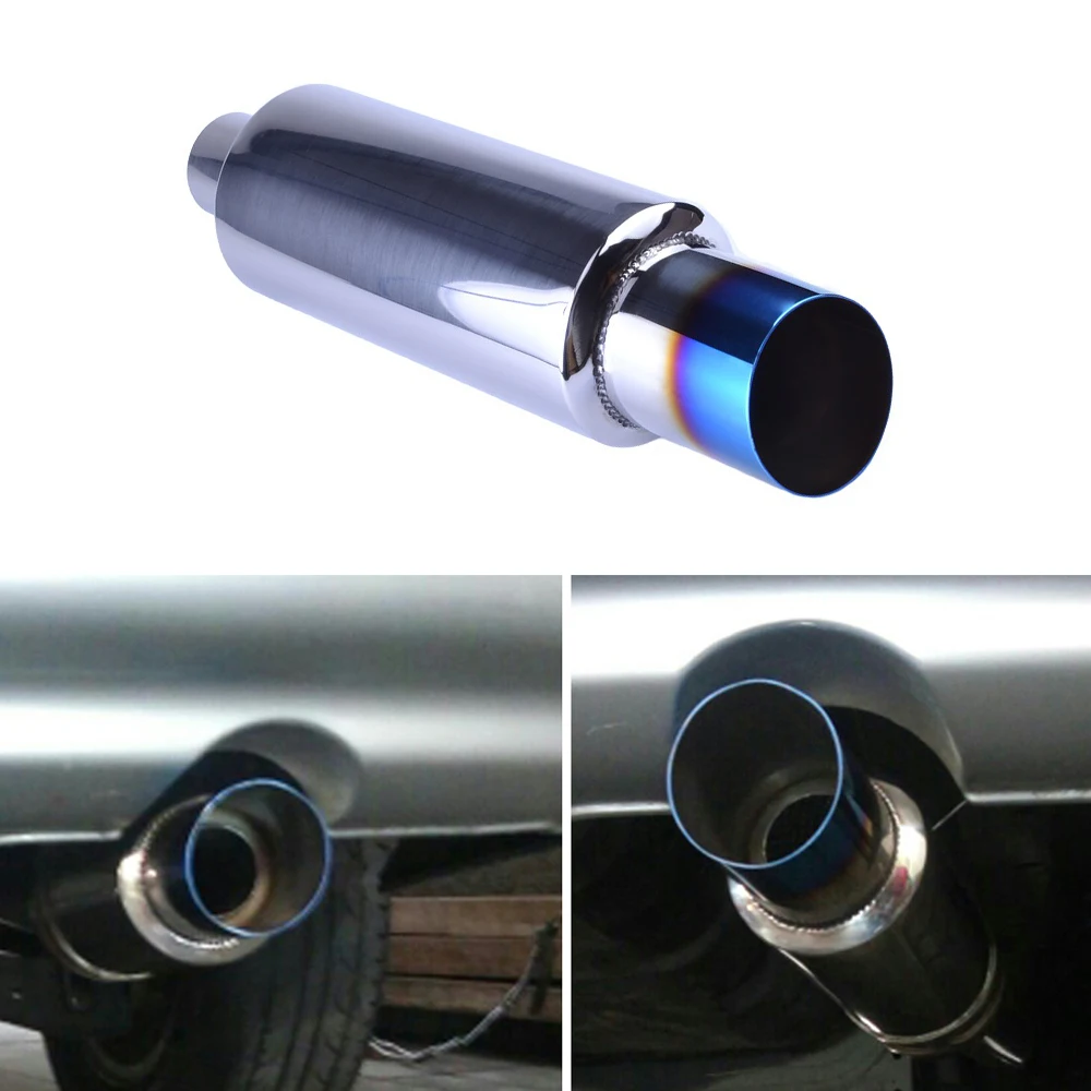 ESPEEDER 2,0 "Inlet 3" Outlet Auspuff Tip Muffler Hinten Auspuff Tipp ...
