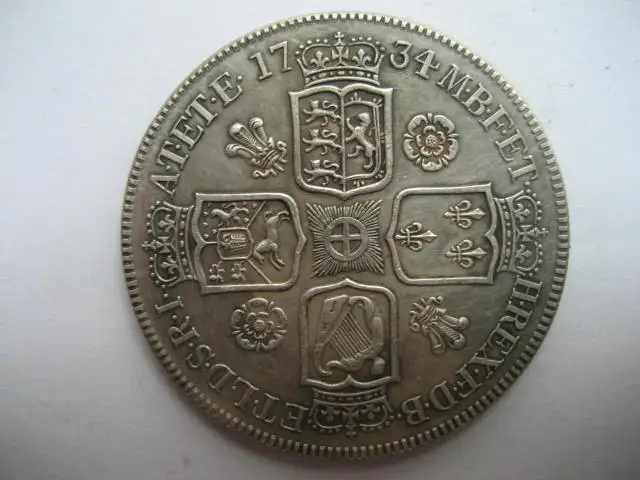 great britain 1734 crown coin copy - buy at the price of $2.10 in ...