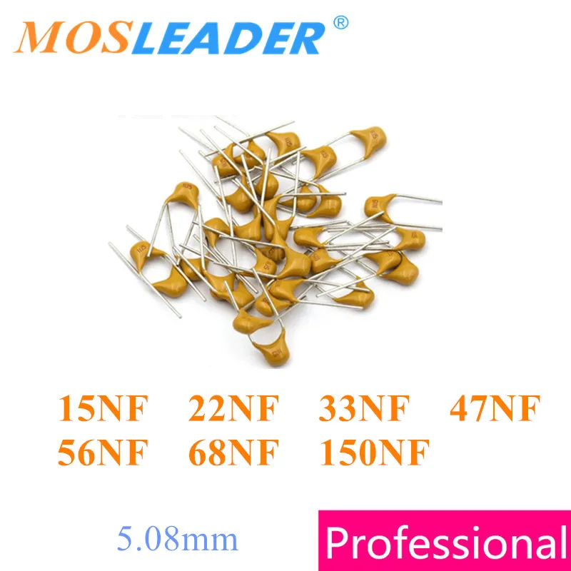 Mosleader 5.08mm Monolithic Ceramic Capacitor 1000pcs 15nf 22nf 33nf ...