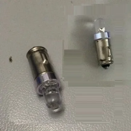 Ba7s 7 mm round LED 12 V 24 V t2 llevó el bulbo auto luz interior del ...