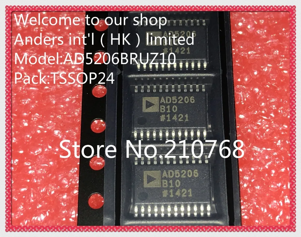 10ชิ้น/ล็อตAD5206BRUZ10 AD5206BRU105206 AD5206 TSSOP24|lot game|lots ...