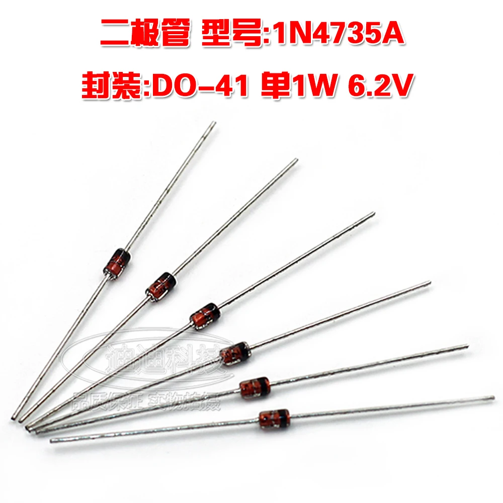 Regulated-Diode-1N4735A-DO-41-Single-1W-6-2V-Straight-Glass-Tube-1N4735 ...