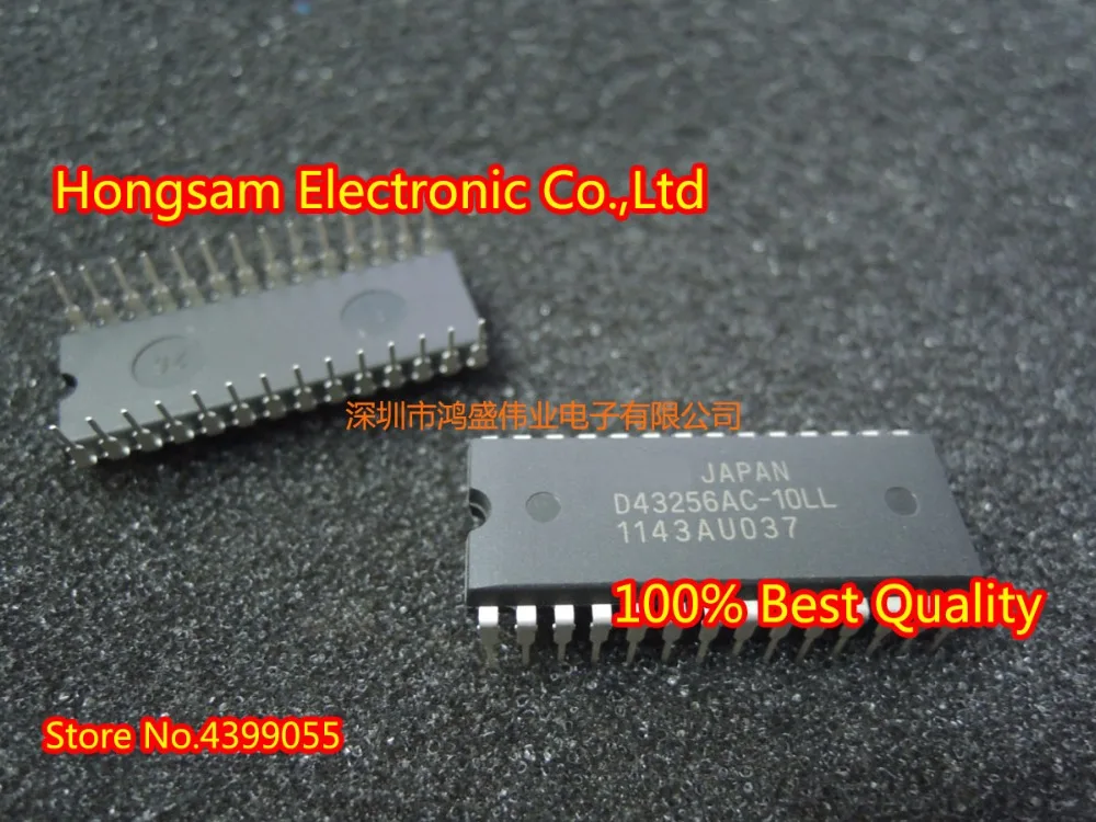 (5PCS)D43256AC 10LL UPD43256AC 10LL DIP 28 (5PCS)D71055C UPD71055C ...