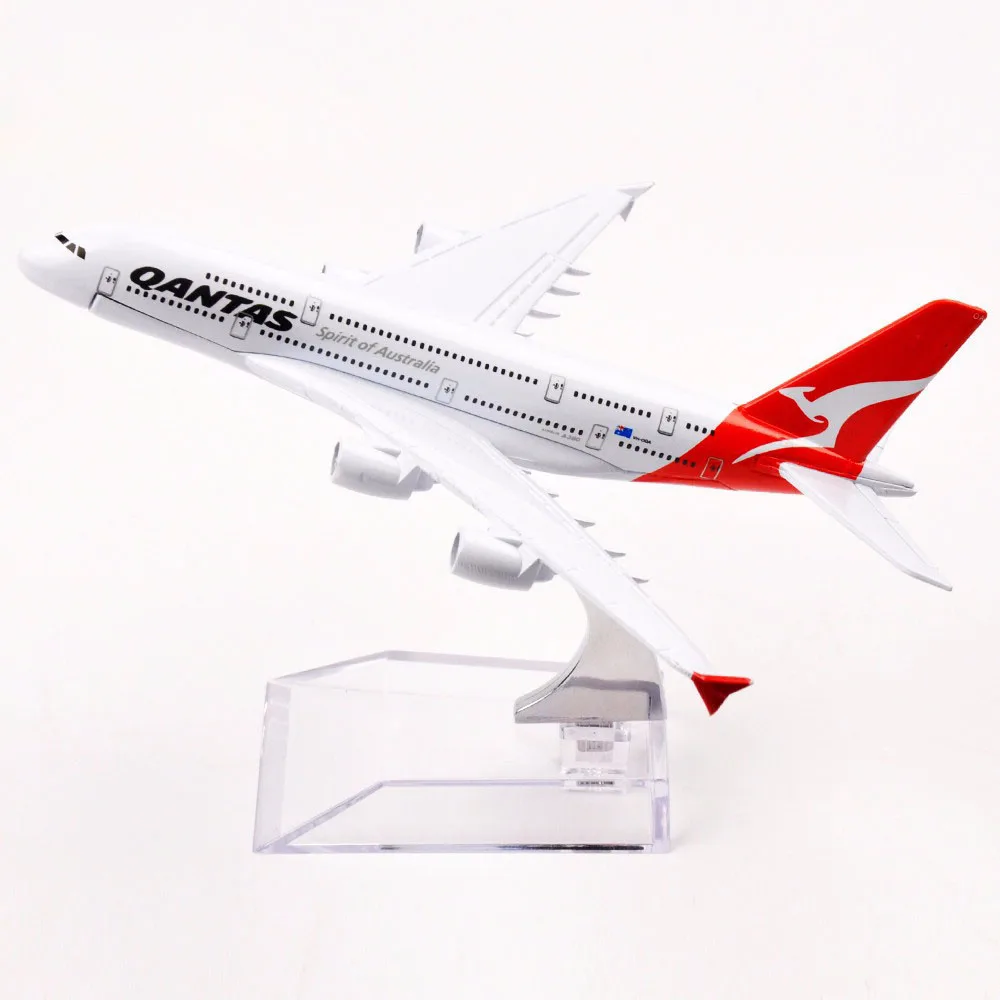 Passenger Plane Airbus A380 800 Qantas Spirit of Australia Metal ...
