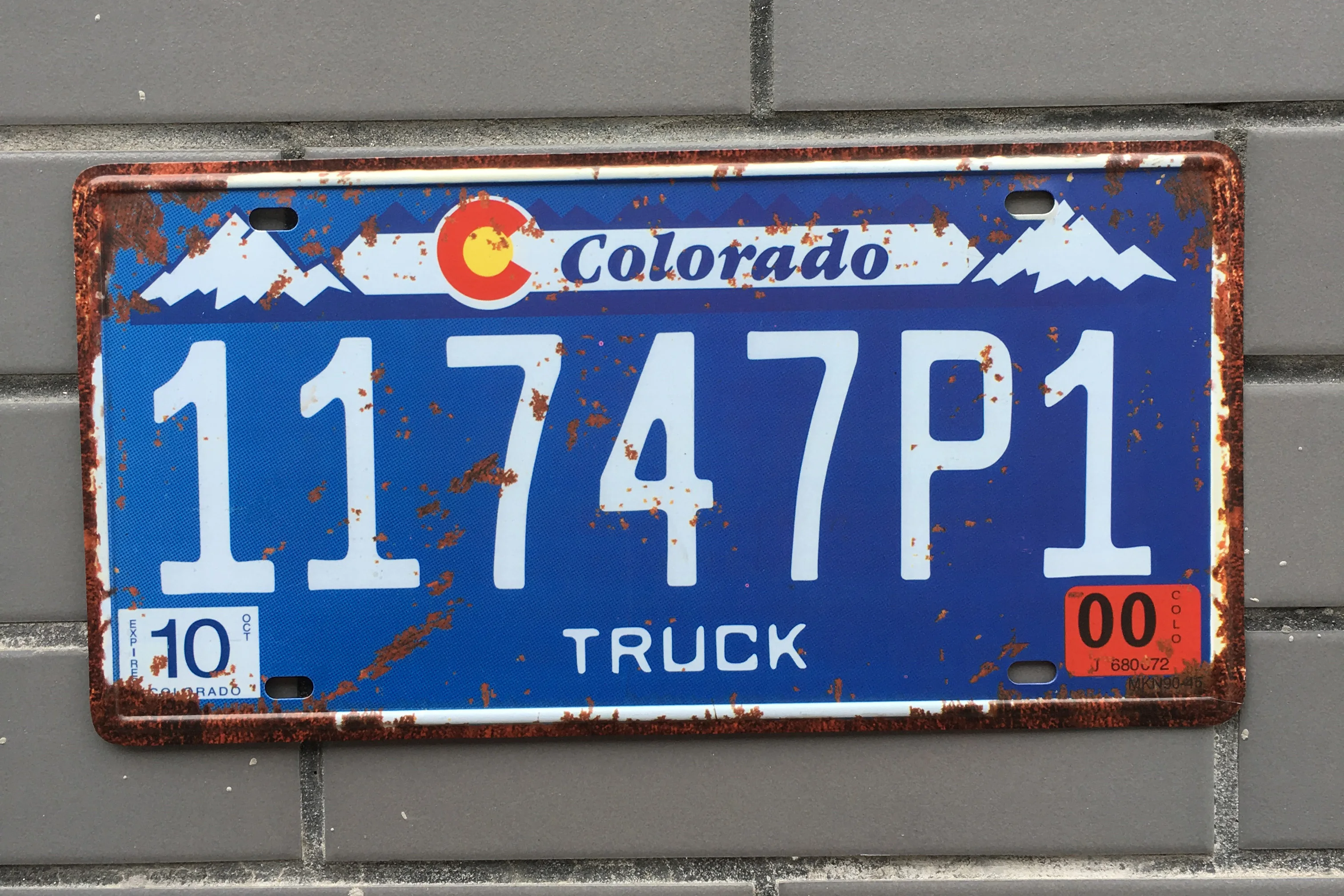 United States Shabby Chic Car License Plates Decorative Metal Signs ...