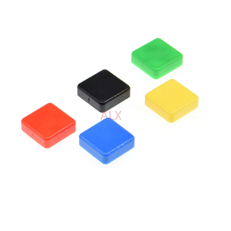 50PCS square Tactile Button caps for B3F-4055 12X12X7.3MM Micro TACT ...