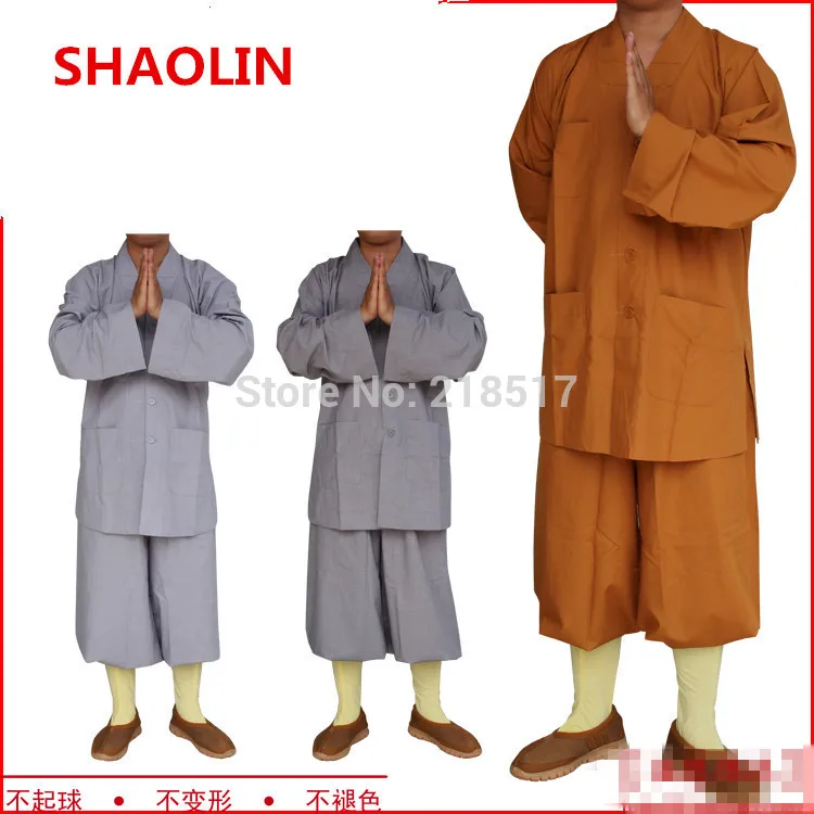 Nuevo traje para templo Zen Budista Shaolin en 3 colores trajes de ...