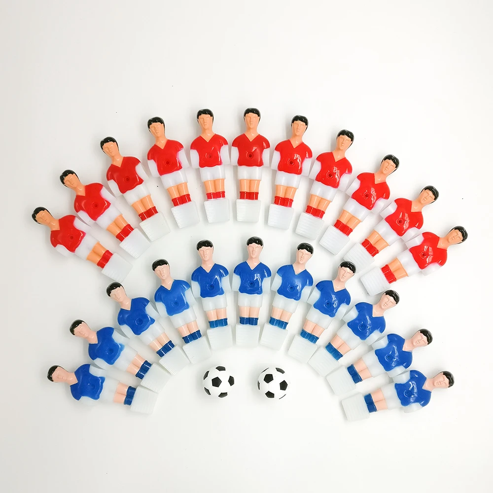 22pcs Players+ 2 Balls Table Football Players Foosball Table Games Toys ...