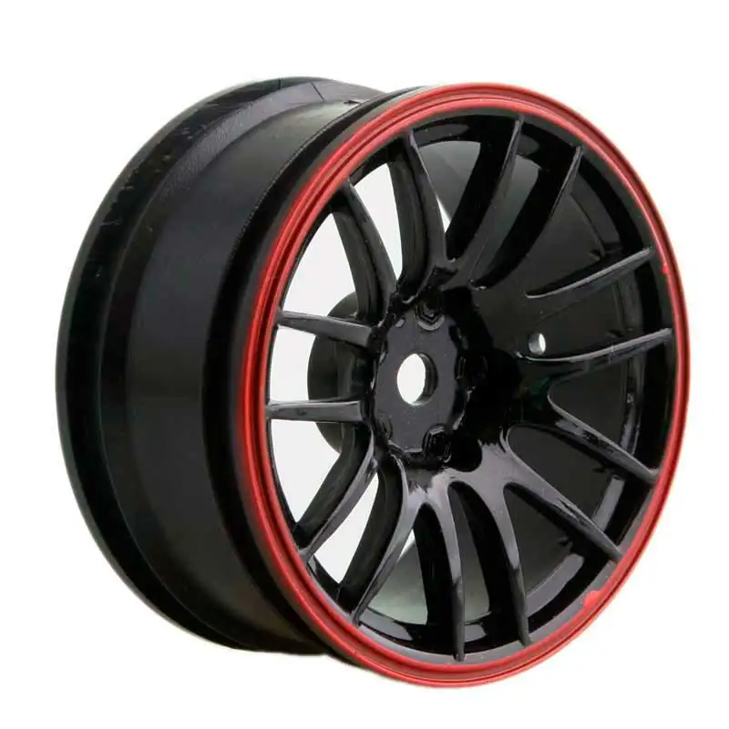 4Pcs 1/10 flat running racing wheel hub wheel frame wheel 905 12mm hub ...