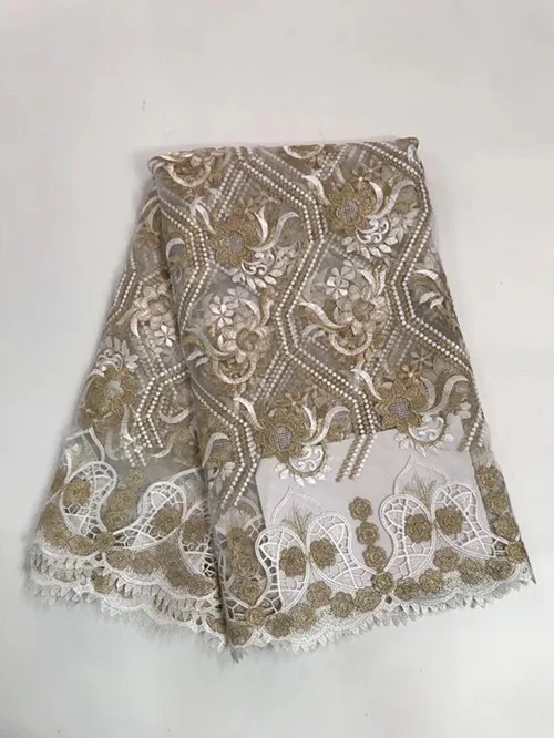 (5 jardas/lote) AS32 Africano Renda Líquida de Alta Qualidade, Voile ...