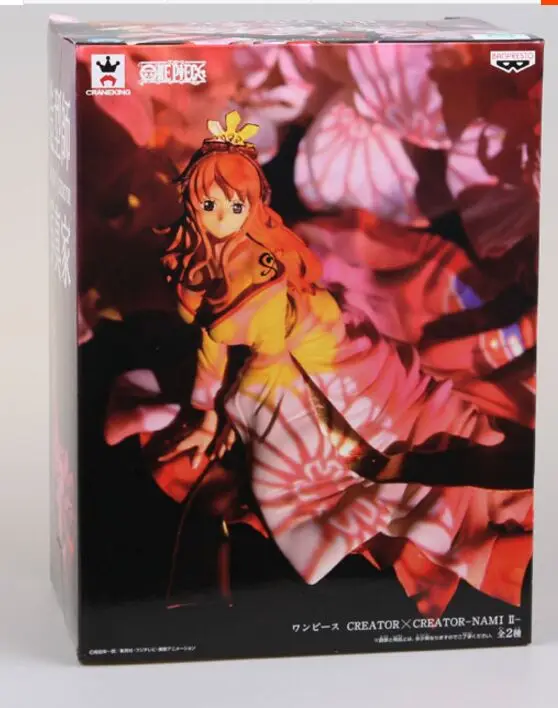 Original BANPRESTO anime one piece creator creator nami figure toy ...