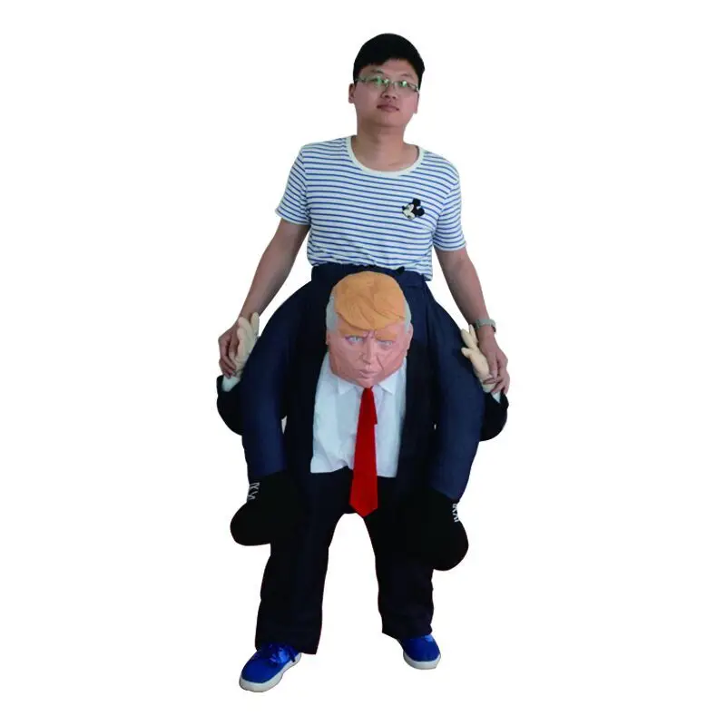 אנימה תחפושות - Funny Donald Trump Rider Costume 2017 Newest Inflatable ...