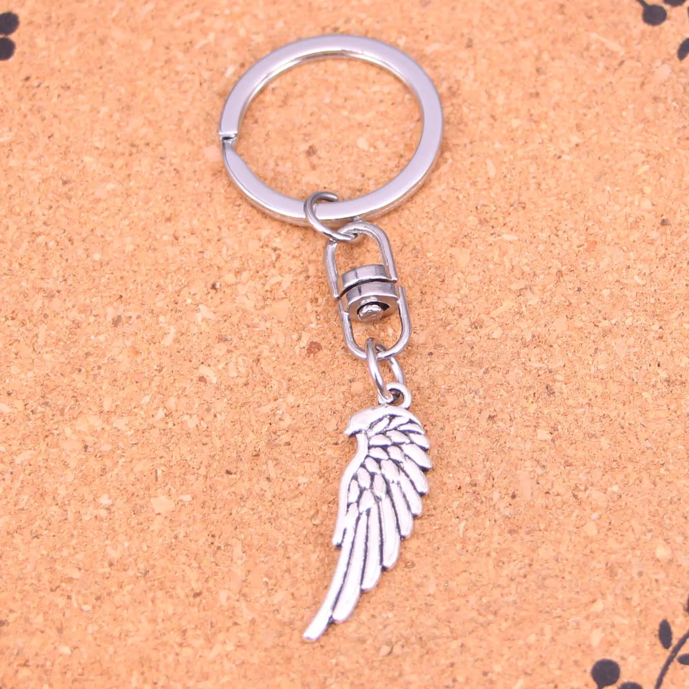 20Pcs double sided angel wings Keychain Novelty Gadget Trinket Souvenir ...