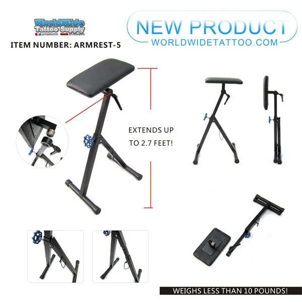Reposabrazos ajustable, 5 unidades|Accesorios de tatuaje| - AliExpress