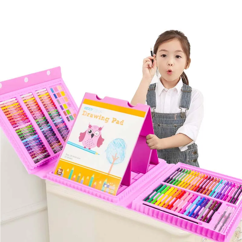 172Pcs Sketching Drawing Art Painting Set for Children Kids Water Color ...