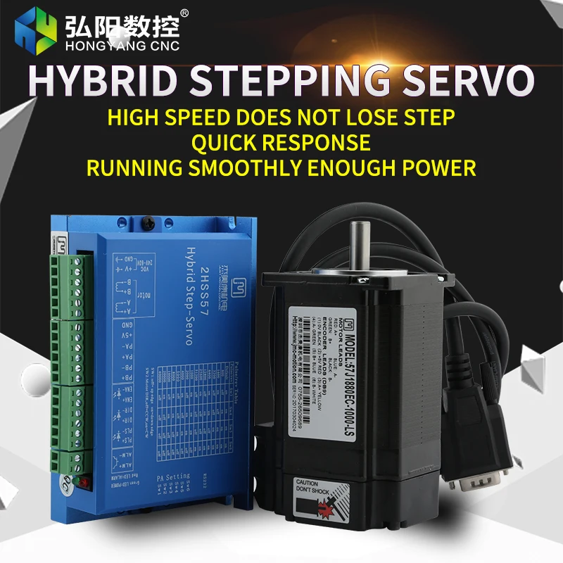 JMC 2HSS57 Driver 57 Closed Loop Stepper Motor Hybrid Stepper Servo ...