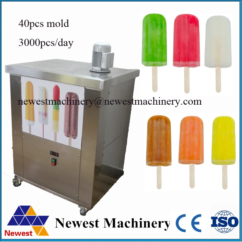 40pcs/set Stainless steel Popsicle ice cream Machine, ice lolly machine ...