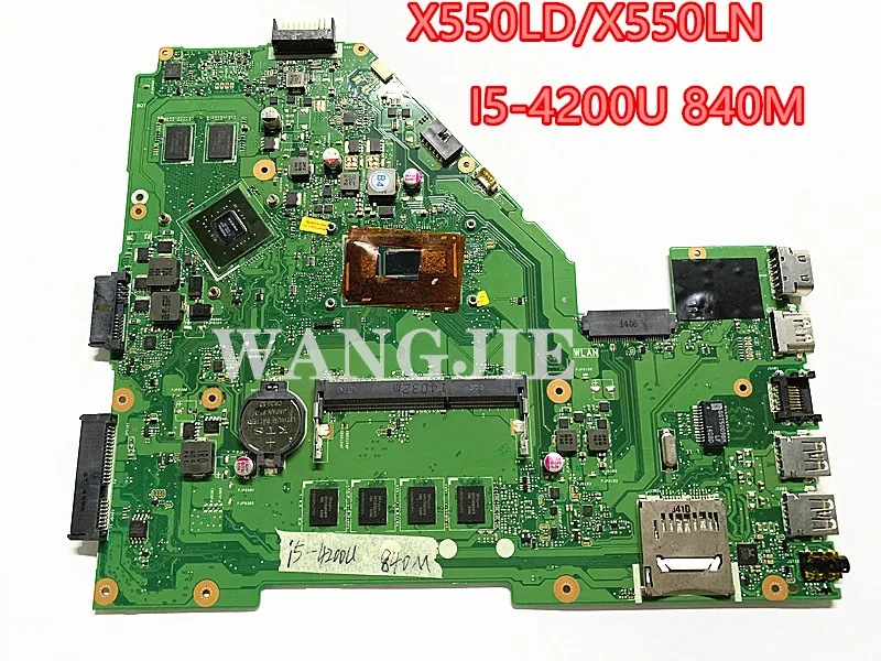 for ASUS X550LD X550LC X550LN X550L REV:2.0 Laptop Motherboard with cpu ...