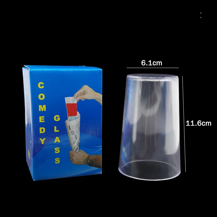 Comedy Glass In Paper Cone - Magic Tricks Comedy Stage Gimmick ...