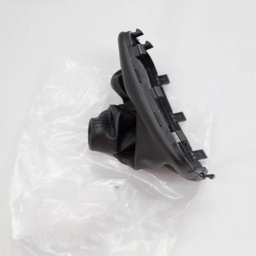 Шестерни рукоятка рычага переключения передач кожаные сапоги A/T ...