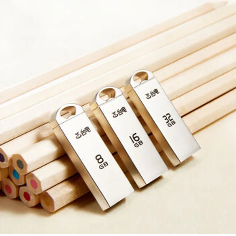 Teclast Waterproof Metal Mini USB 2.0 Flash Drive 32GB 16GB 8GB Memory ...