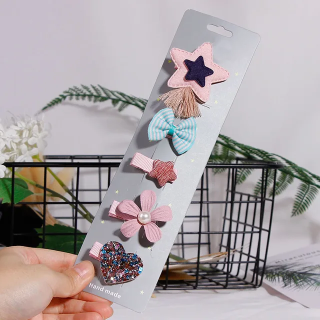 Aliexpress.com : Buy 19 Models 5PCS/Set Crown Kids Cartoon Hair Pins ...