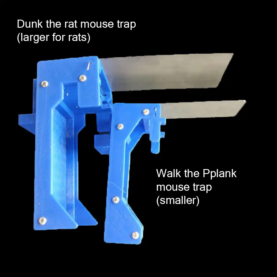 Walk the Plank Mouse Trap Repellent Kill or No Kill Trap for Rats ...