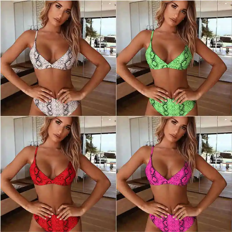 Lefeel Juego De Bikini Estilo Push Up 2019 Bikinis Mujer Traje De Baño