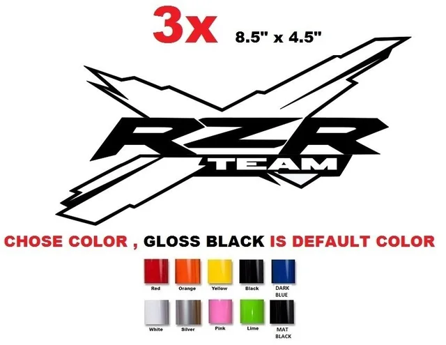Rzr Logo Sticker