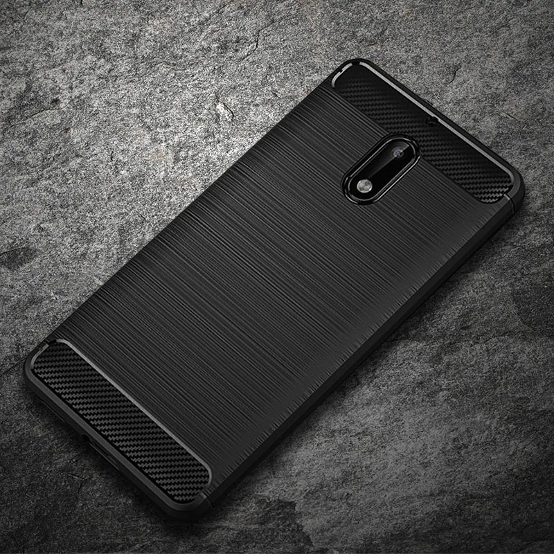 Case-For-Nokia-5-2-3-Nokia-6-Cases-Carbon-Fiber-Soft-TPU-ShockProof ...