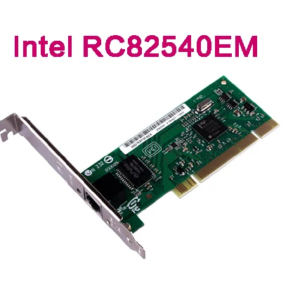 Intel RC82540EM Chip PCI Gigabit Ethernet Wired Network Card 1000Mbps ...