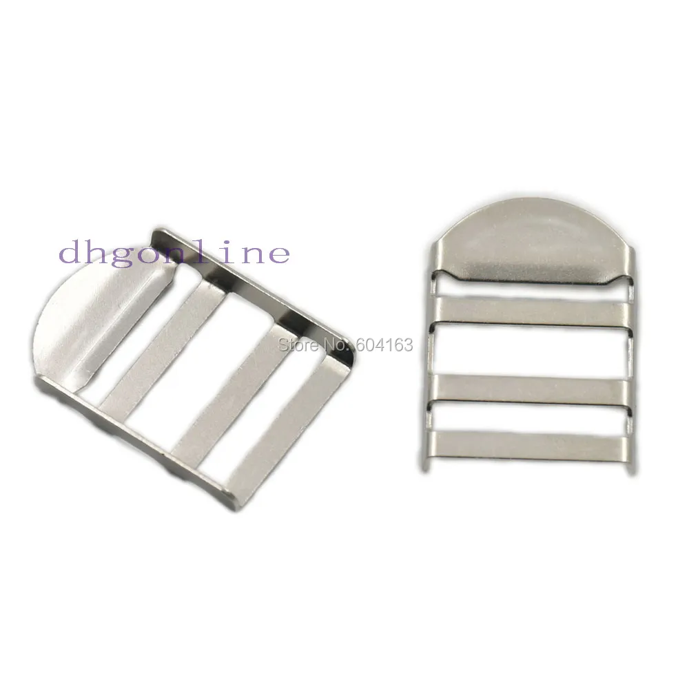 25-Pcs-1-25mm-Metal-Tension-Lock-Triglides-Slides-4-Webbing-Strapping ...
